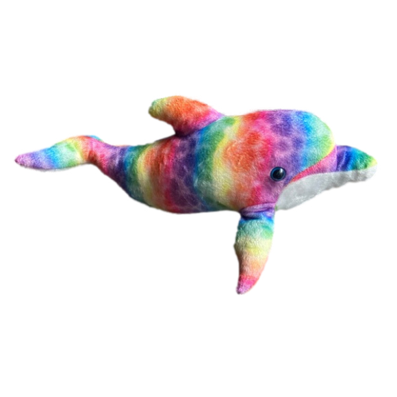 Toys | Sea World Rainbow Dolphin Stuffed Animal | Poshmark